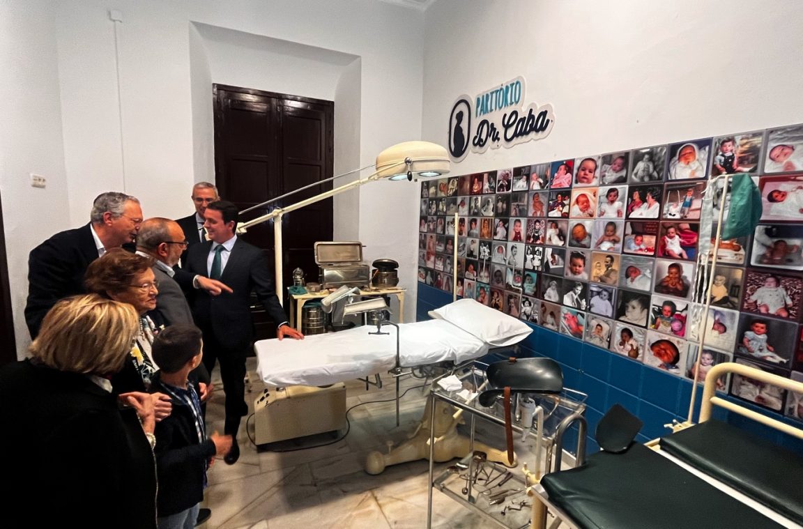 Inaugurada la recreación del paritorio del Doctor Caba en la Casa de la ...