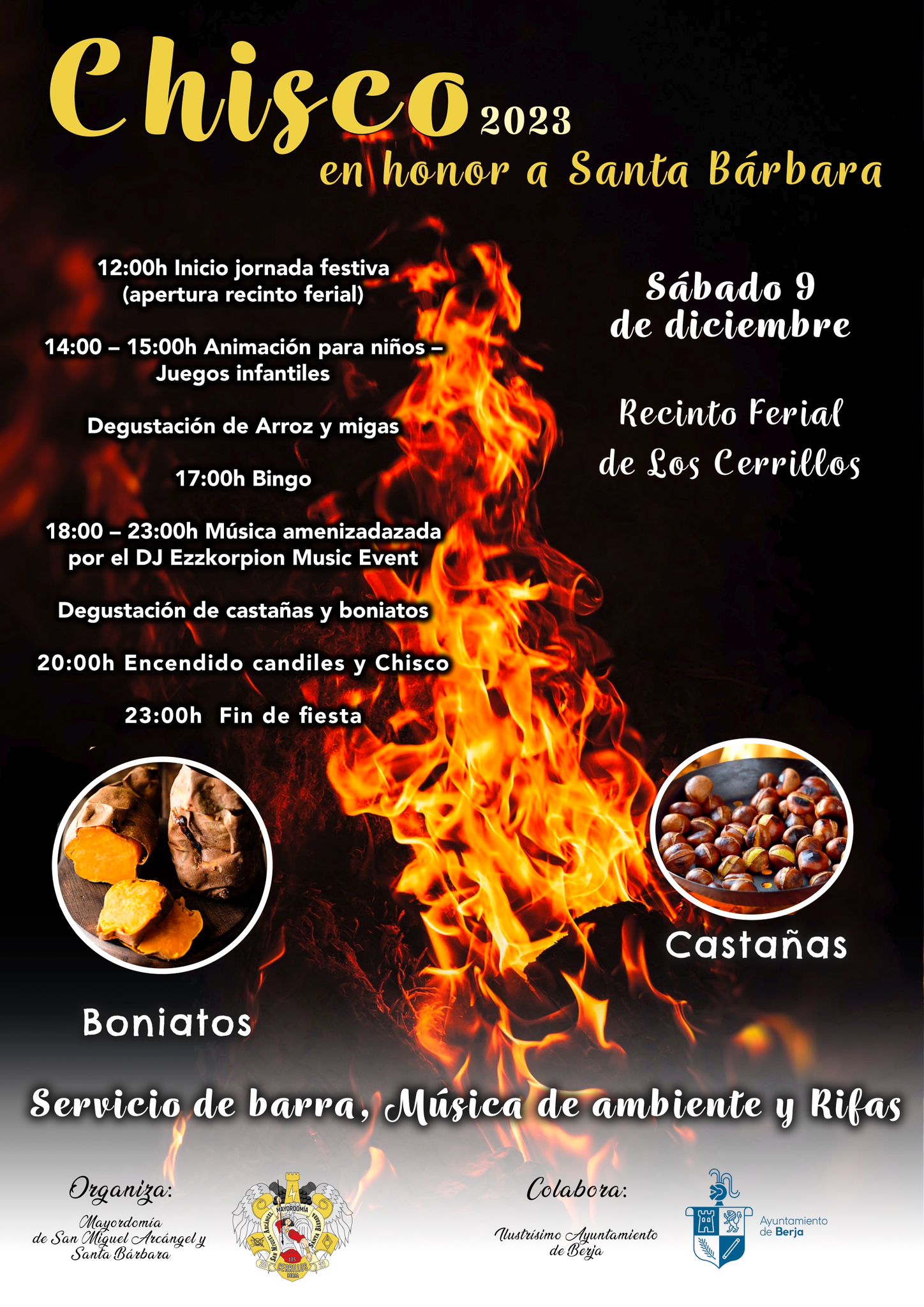 El chisco en honor a Santa Bárbara vuelve este sábado a Los Cerrillos ...