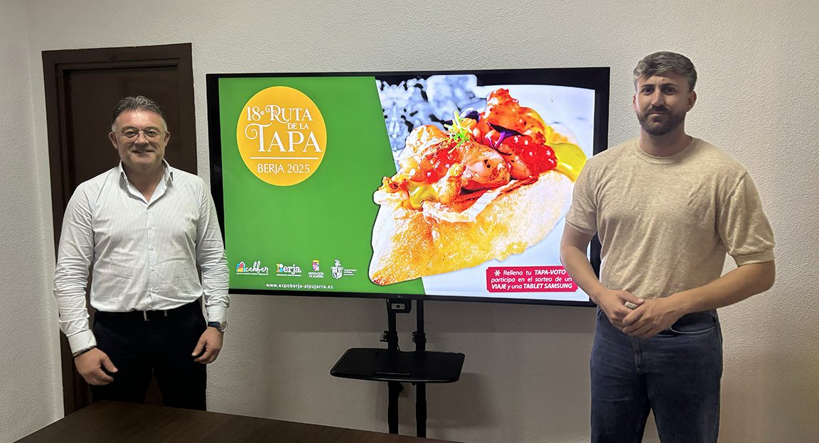 Presentación 18 Ruta de la Tapa de Berja 2025 | Berja digital